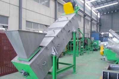 Cina Rondella ad alta velocità di attrito 1500KG/H, linea di riciclaggio di plastica della macchina sS304 in vendita