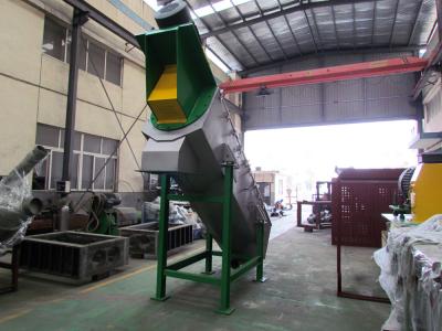 Cina Rondella ad alta velocità di attrito 1500KG/H, linea di riciclaggio di plastica della macchina sS304 in vendita