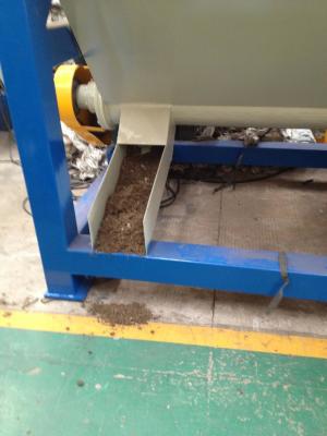 Cina 1500kg/H macchina di riciclaggio di plastica, sabbia di 1000*4000mm che separa macchina in vendita
