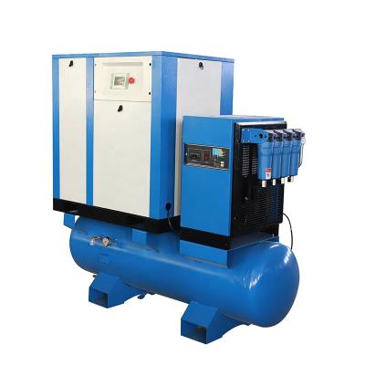 China 7.5kw 15kw 22kw 37kw 55kw 75kw 90kw 110kw 160kw 200kw 315kw Screw Air Compressor Oil Free Screw Air Compressor for sale