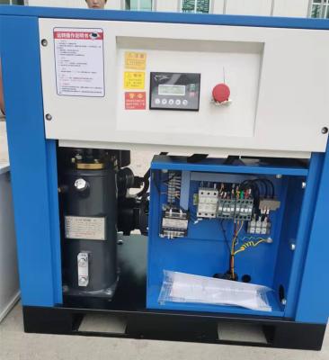 China Lubricated easy maintenance 55KW/75HP construction air compressor compressor for mining industry vsd screw compressor for sale