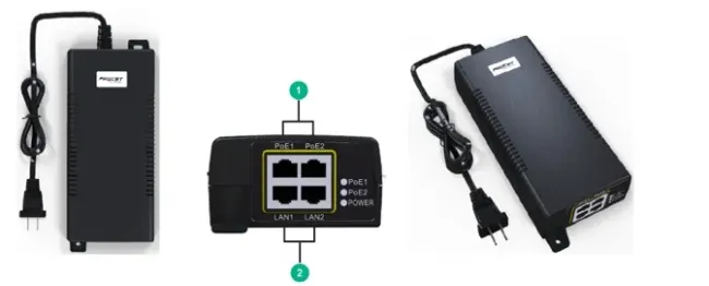 H3c Ewpam1upoe2 60-Port 55W-1V-1.1A-DC Network Power Adapter