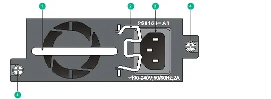 High-Efficiency Lspm2150A 150W Asset-Manageable AC Power Module for Networking