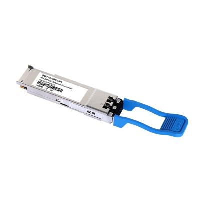 Cina Distanza di trasmissione 10km 40Gb/s QSFP LR4 Trasmettitore ottico 1277.5nm 10km Duplex LC per apparecchiature a fibra ottica di velocità in vendita