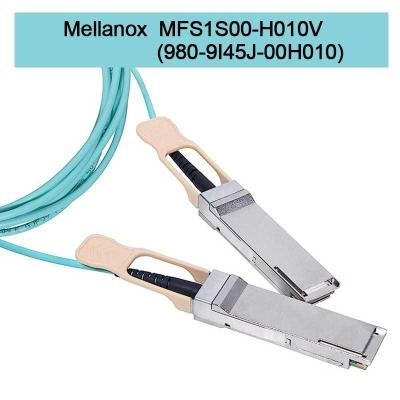 China 10 Meters Mellanox AOC MFS1S00-H003V MFS1S00-H005V MFS1S00-H010V(980-9I45J-00H010) for sale