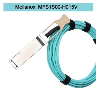 China Mellanox AOC DAC cable MFS1S00-H015V Aoc Fiber Cable Fast Efficient Data Center Connections 100GbE 25GbE for sale
