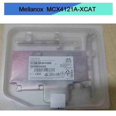 MCX4121A-XCAT ConnectX-4 Lx EN 멜라녹스 네트워크 카드 10GbE 이원 포트 SFP28 PCIe3.0 X8