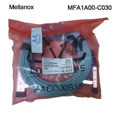China Active Optical AOC Mellanox 100GbE Cables MFA1A00-C030 QSFP LSZH 30m for sale