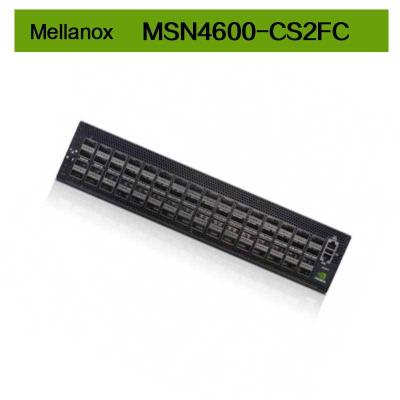 100GbE 2U オープン Mellanox ネットワークスイッチ MSN4600-CS2FC Cumulus Ethernet
