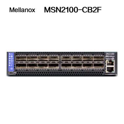 MSN2100-CB2F 멜라녹스 이서네트 스위치 반 폭 10/25GbE와 100GbE