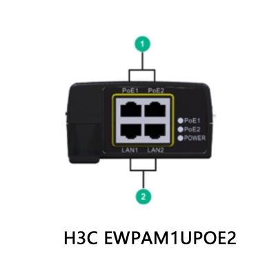 중국 H3c Ewpam1upoe2 60포트 55W-1V-1.1A-DC 네트워크 전원 어댑터 >200Mbps 골판지 판매용