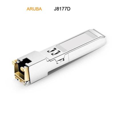 China Hpe Aruba Networking Switch 1g SFP RJ45 T 100m Cat5e Transceiver (J8177D) for sale