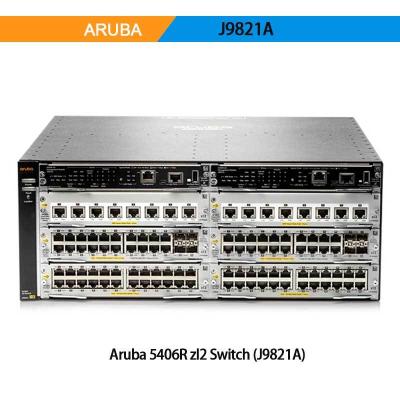 China High-Performance Hpe Aruba 5406r Zl2 Switch J9821A for Enterprises for sale