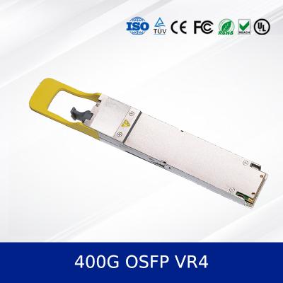 中国 400G OSFP VR4 光トランシーバーモジュール 高速マルチモードファイバーソリューション 販売のため