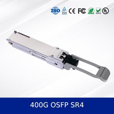 中国 400G QSFP112 SR4 オプティカルトランシーバー 高速,低電力,DDMサポート 販売のため