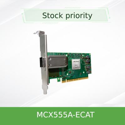 China MCX555A-ECAT Mellanox Network Card  ConnectX-5 VPI Adapter EDR / 100GbE for sale