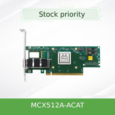 China MCX512A-ACAT Mellanox Connectx 5 Dual Port 10 25gbe Sfp28 EN Adapter Card PCIe 3.0 X8 for sale