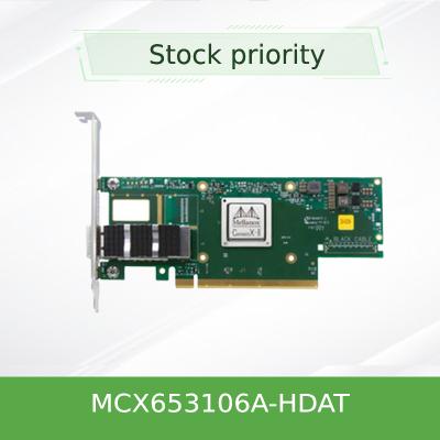 China MCX653106A-HDAT Mellanox Network Card 200Gb/S 4*50Gb/S Ethernet Ports for sale