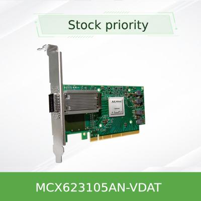 China Porto duplo QSFP56 da placa de rede MCX623105AN-VDAT 100GbE de Mellanox da relação do EN de ConnectX-6 DX à venda