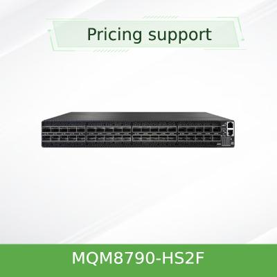 China MQM8790-HS2F(920-9B110-00FH-0D0) Mellanox Infiniband network Switch 40 QSFP56 Ports HDR 2 Power Supplies P2C Airflow for sale