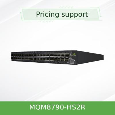 Cina Prestazioni di rete migliorate Switch Mellanox MQM8790-HS2R(920-9B110-00RH-0D0) Quantum Hdr Infiniband Switch 40 porte Qsfp56 Nvidia in vendita