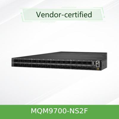 Cina Infiniband MQM9700-NS2F ((920-9B210-00FN-0M0) Mellanox Network Switch 400G 16,8 Tbps per il server in vendita