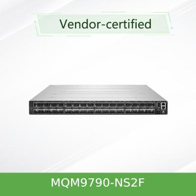 中国 MQM9790-NS2F InfiniBand Mellanox ネットワーク スイッチ 64 ポート 400Gb/S 32 OSFP ポート アンマネージド 販売のため