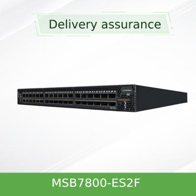 Alta velocità del commutatore della rete IB Mellanox 100gb di MSB7800-ES2F nel centro della data