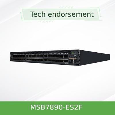 36p esternamente ha diretto il commutatore MSB7890-ES2F di EDR 100Gb/S Smart Mellanox Infiniband non bloccante