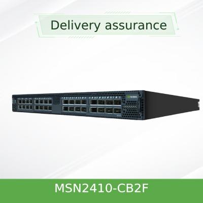 puertos SFP28 del interruptor de red de 25Gb 100GbE Mellanox MSN2410-CB2F 1U 48