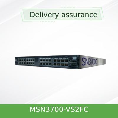 Interruptor MSN3700-VS2FC 200GbE 1U de Linux del cúmulo del interruptor de red abierta de 2 fuentes de alimentación Mellanox de la CA