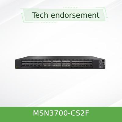 Las fuentes de alimentación de la red de Mellanox MSN3700-CS2F 100GbE 1U 2