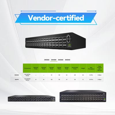 China Offener Ethernet Spectrum-3 Mellanox-Netz-Schalter 400GbE 1U MSN4700-WS2FC zu verkaufen