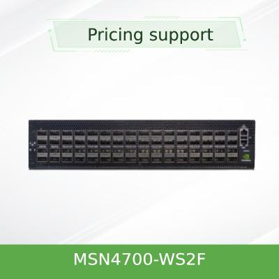 Cina Ethernet di 32 QSFP-DD Open Source Mellanox commuta 400GbE 1U MSN4700-WS2F in vendita
