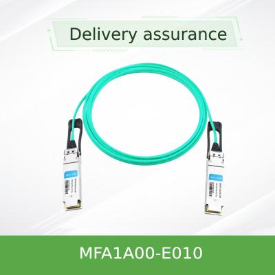 China 100Gb/S QSFP Mellanox AOC cable QSFP Cable MFA1A00-E010 for sale