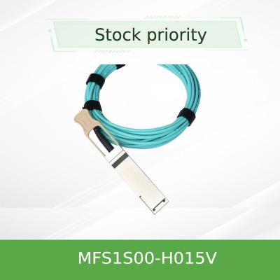 China Mellanox AOC DAC cable MFS1S00-H015V Aoc Fiber Cable Fast Efficient Data Center Connections 100GbE 25GbE for sale