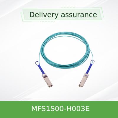 China Multi Mode AOC Qsfp+ Active Optical Cable Mellanox MFS1S00-H003E for sale