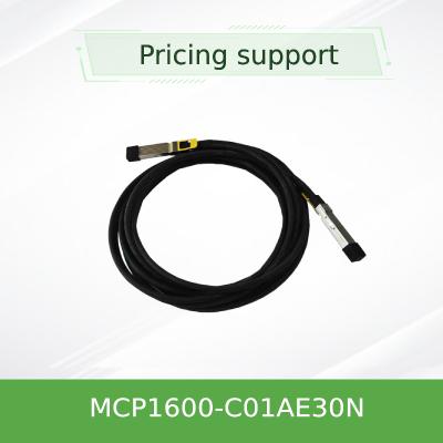 Direkte Befestigung Mellanox DAC Cable MCP1600-C001E30N 100GbE QSFP28 1m