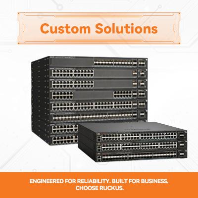 China Ruckus Icx 8200-48p Conmutador de red de alto rendimiento para empresas en venta