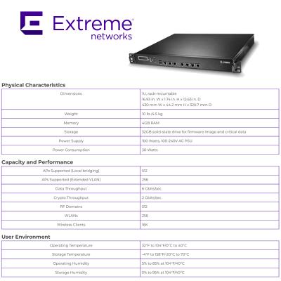 China Extreme network switch  Wireless WING NX 5500 Integrated Services Platform NX-5500-100R0-WR for sale