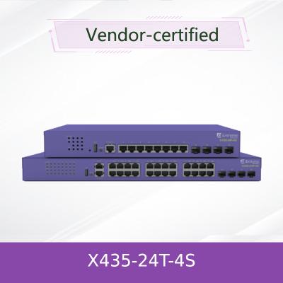 La red extrema semidúplex completa AVB de 802.3at Poe X435 cambia 24T-4S 48 los puertos 216Gbps