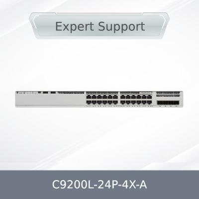 China New Original Factory Sealed C9200L-24p-4X-a 9200L 24-Port Poe+ 4 X 1g Network Advantage Ciscos Switch C9200L-24p-4X-a for sale