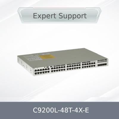 China New Original C9200L-48t-4X-E Network Switch, L3, Managed, 48 X 10/100/1000 + 4 X 10 Gigabit SFP+ (uplink) for sale