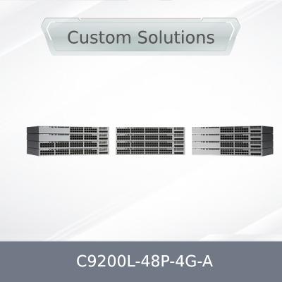 China Cisco New Original C9200L-48p-4G-a 9200L 48 Port 10/100/1000 Poe+ 4X1g Uplink Switch Network Advantage C9200L-48p-4G-a for sale