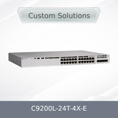 China C9200L-24t-4X-E Original 9200L Series 24-Port Data 4X10g Uplink Switch Network Essentials Ethernet Switch for sale