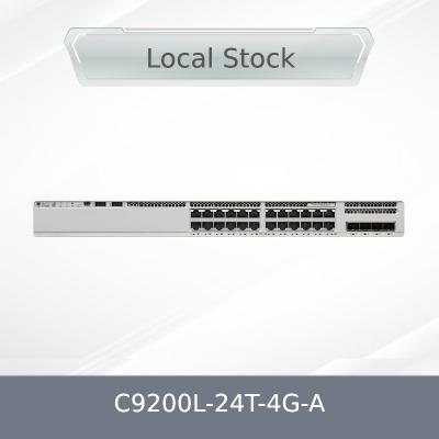 China New Original Factory Sealed C9200L-24t-4G-a 9200L 24-Port Poe+ 4G Network Advantage Ciscos Switch C9200L-24t-4G-a for sale