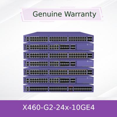 China ExtremeSwitching X460-G2-24x-10GE4-Base Advanced Fixed-Form Switch for Secure Edge Access for sale