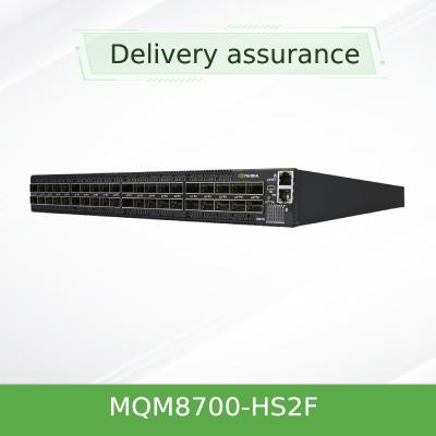 중국 NVIDIA 퀀텀 MQM8700-HS2F 200G 인피니밴드 스위치 P2C 공기 흐름과 함께 40-포트 판매용