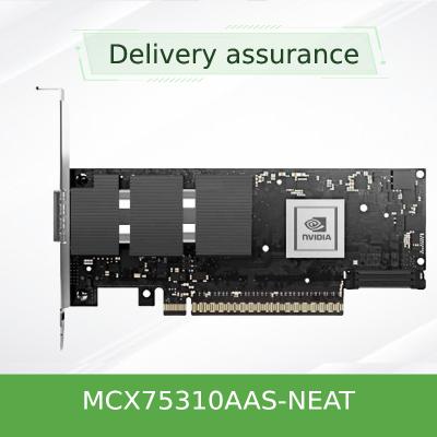 China NVIDIA ConnectX-7 MCX75310AAS-NEAT Network Card with OSFP56 Interface 400GbE Transmission Rate and Infiniband NDR 400Gb/s for sale