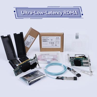 China NVIDIA ConnectX-7 MCX75310AAS-NEAT Network Card with OSFP56 Interface 400GbE Transmission Rate and Infiniband NDR 400Gb/s for sale